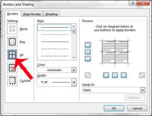 How to Change Table Color in Word 2013 - Solve Your Tech