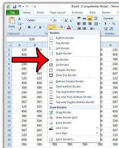 How to Remove Cell Borders in Excel 2010 - Solve Your Tech