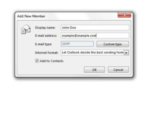 How to Create a Distribution List in Outlook 2013 - Solve Your Tech