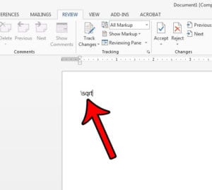 How to Insert a Square Root Symbol in Word - Solve Your Tech