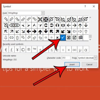 How to Insert Check Mark in Powerpoint for Office 365 - Solve Your Tech